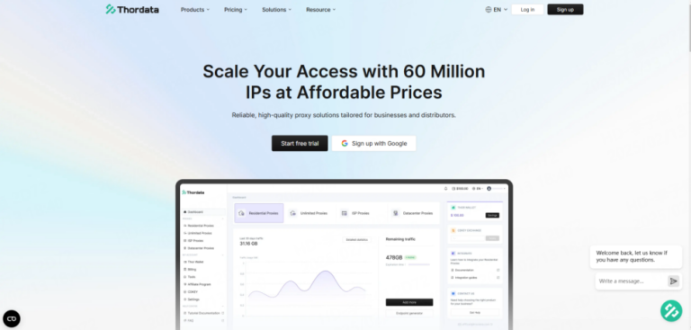 Thordata代理服务全面分析与评测 – 红孩儿Redman